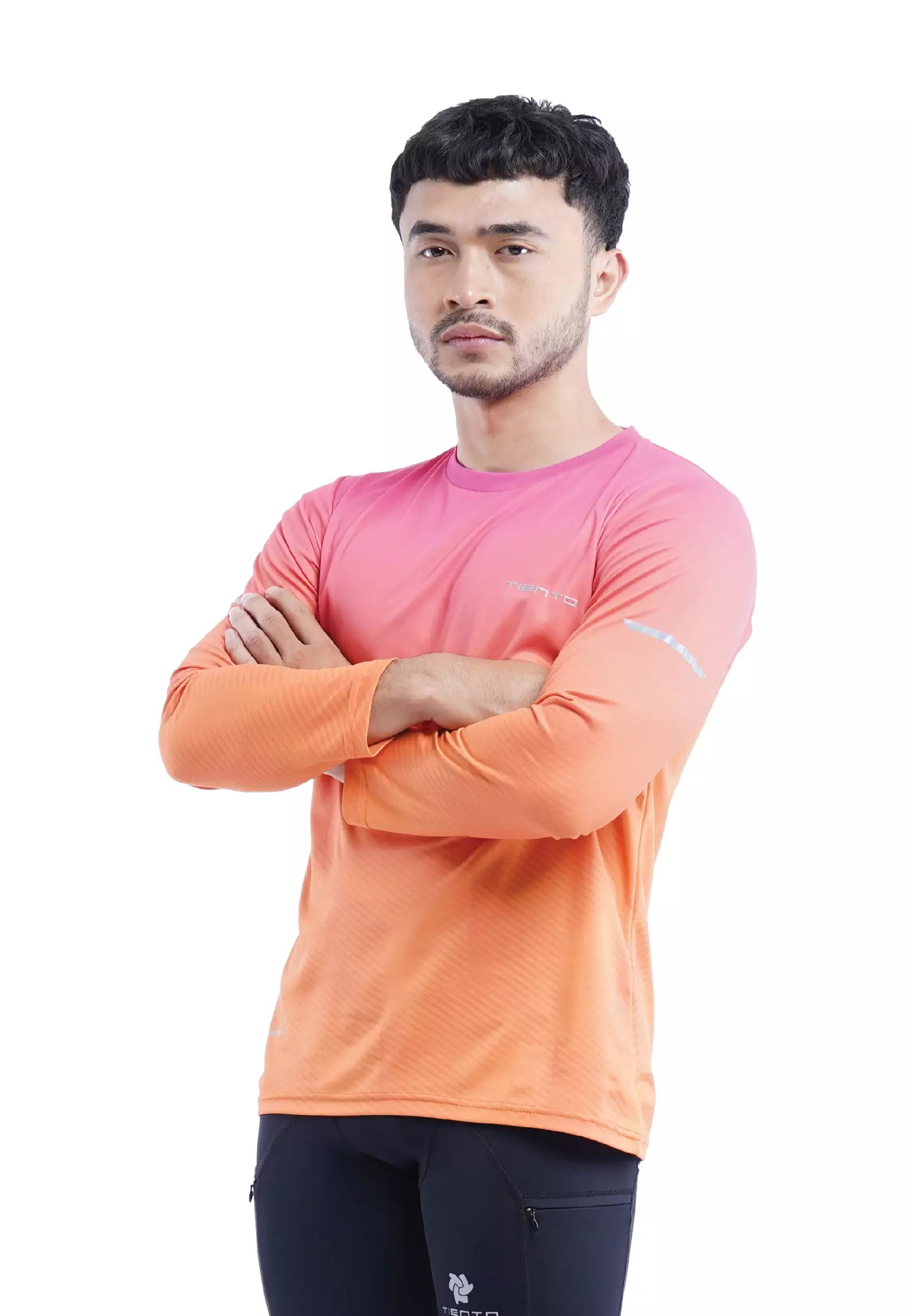 Jual Tiento Tiento Jersey Running Anti UV Baju Olahraga Lari Pria ...