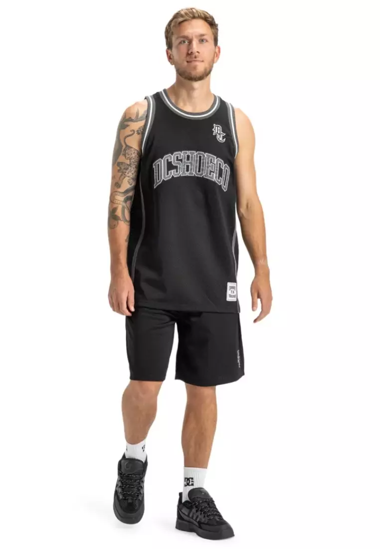 Buy DC Shoes Mens Hoops Basketball Tank 2025 Online | ZALORA