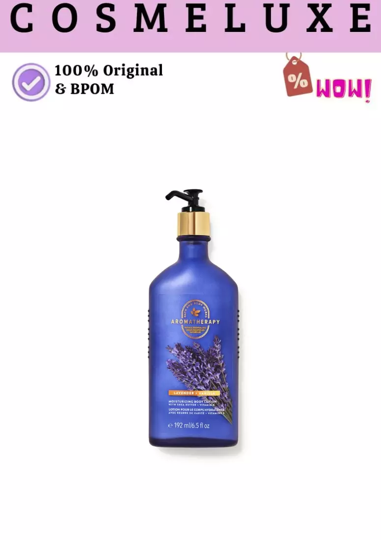 Jual Bath and Body Works Bbw Aromatheraphy Body Lotion Lavender Vanilla ...