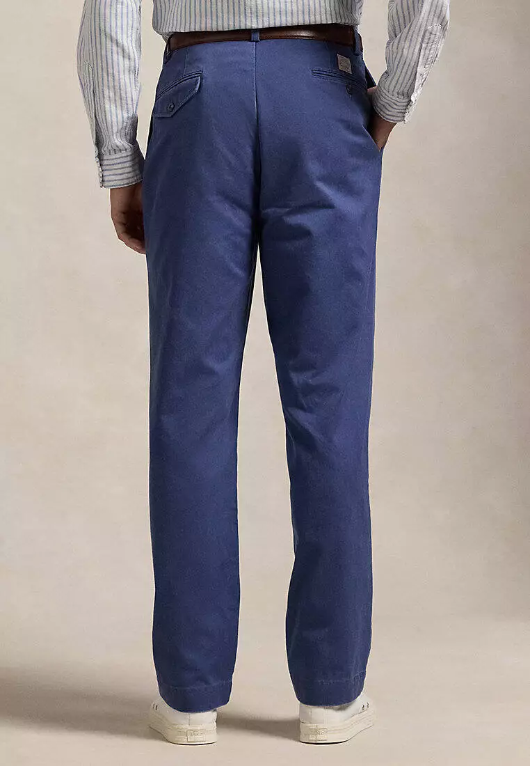Buy Polo Ralph Lauren Whitman Relaxed Fit Pleated Chino Pant 2026 ...