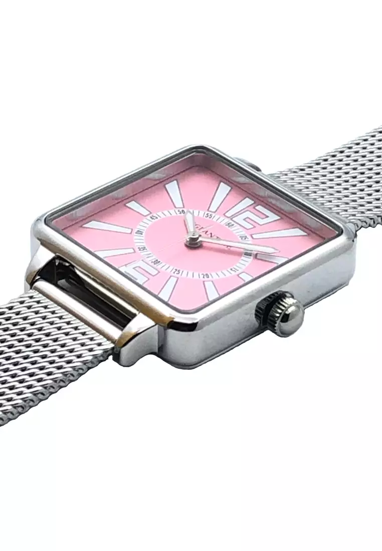 Buy EGLANTINE Zalora Exclusive - La Parisienne Steel Quartz Watch, Pink ...