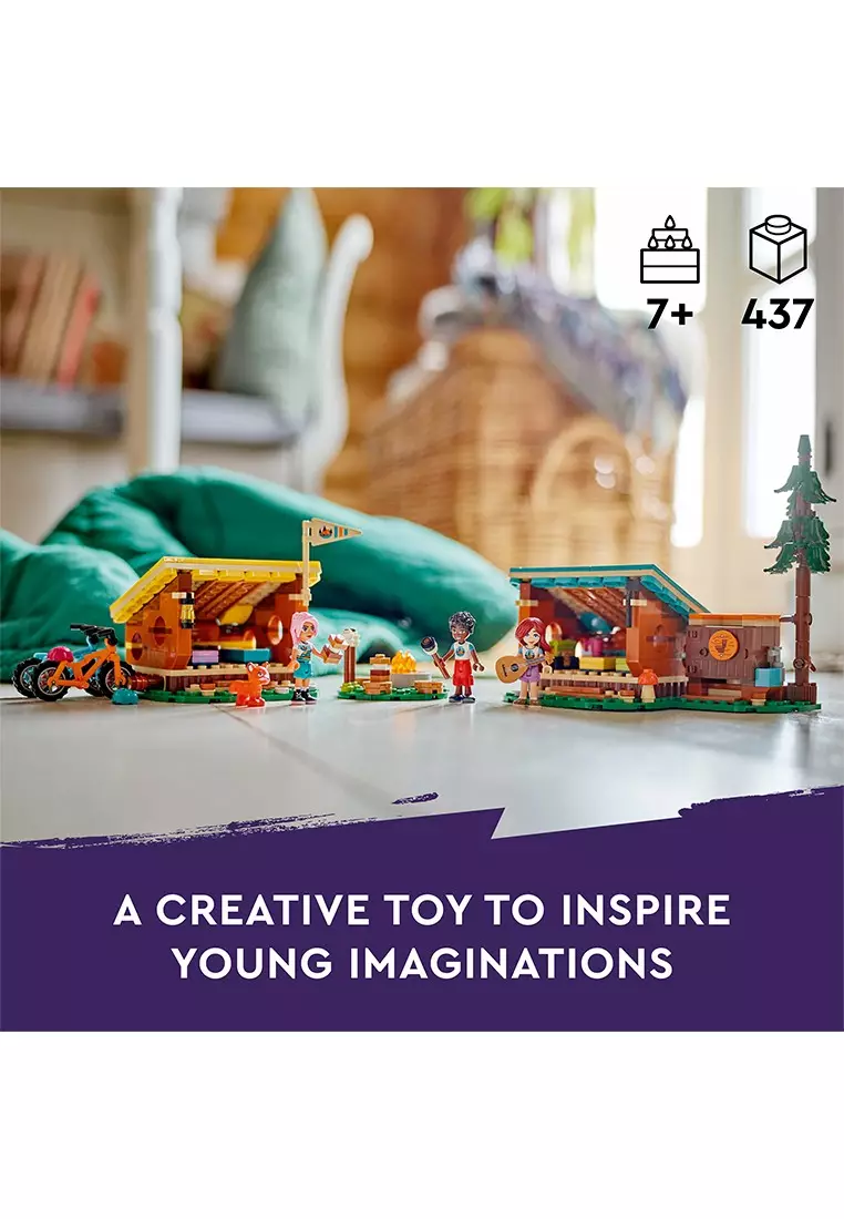 Buy LEGO® Friends 42624 Adventure Camp Cozy Cabins, Age 7+, Building ...