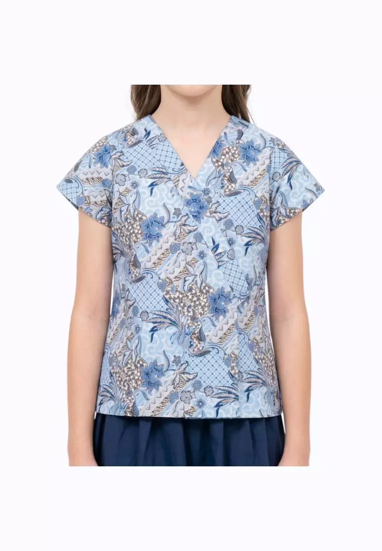 Jual bhatara batik Blouse Batik Anak Perempuan - Bhatara Batik Leona ...