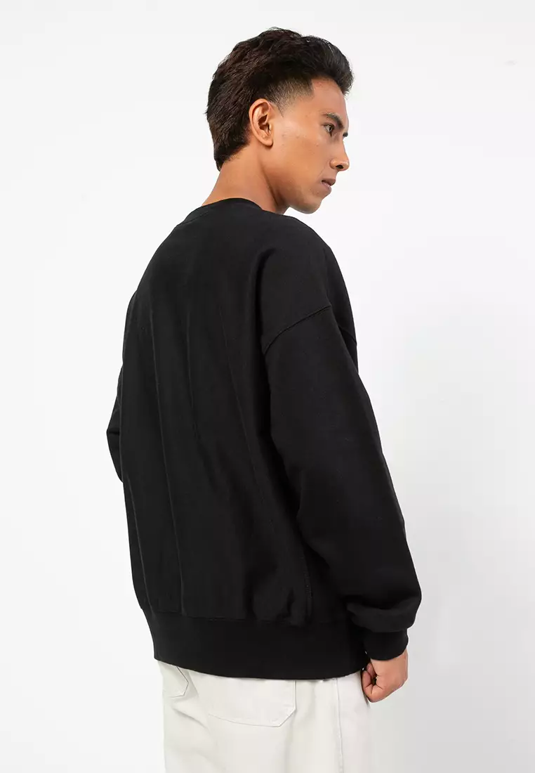 Buy Calvin Klein Premium Tri-color Monologo Cotton Sweatshirt - Calvin ...