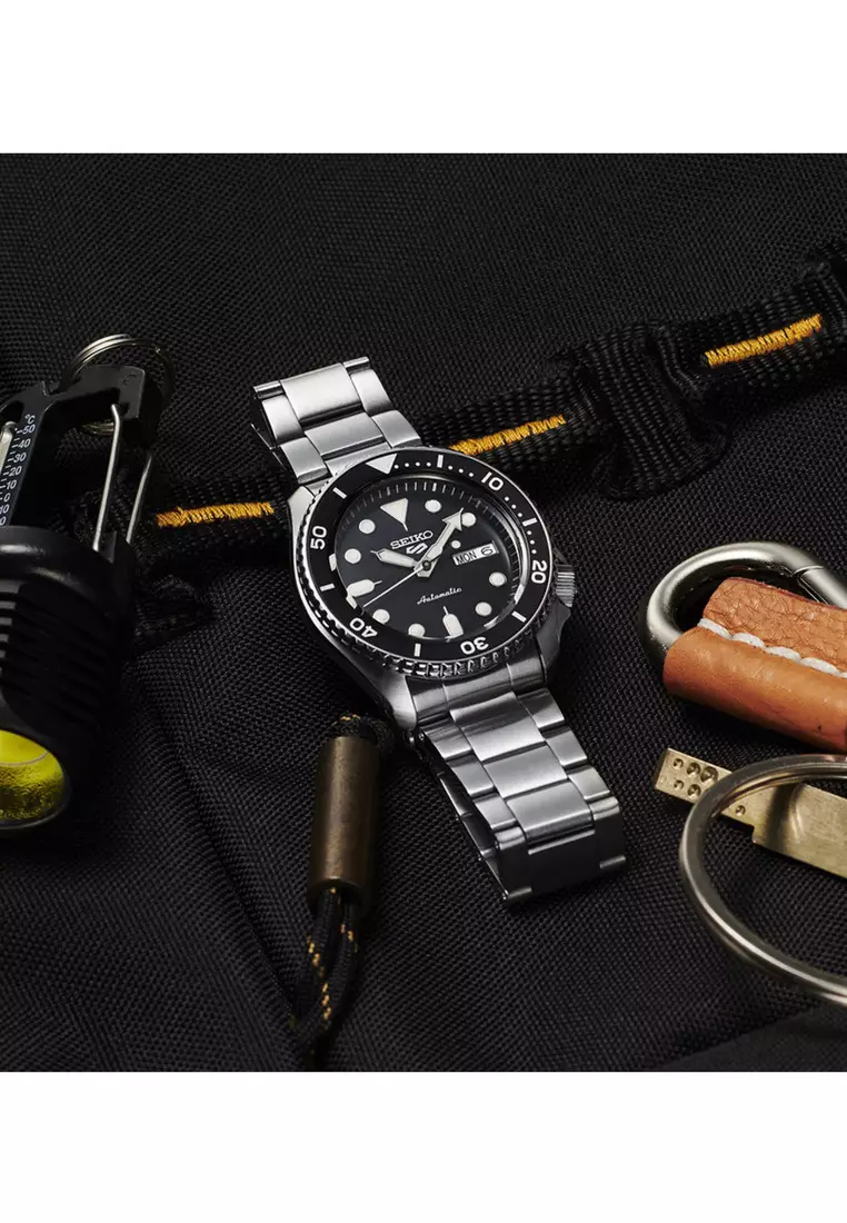 網上選購 Seiko SRPD55K1 Superman Automatic Men's Watch | Black Dial with ...