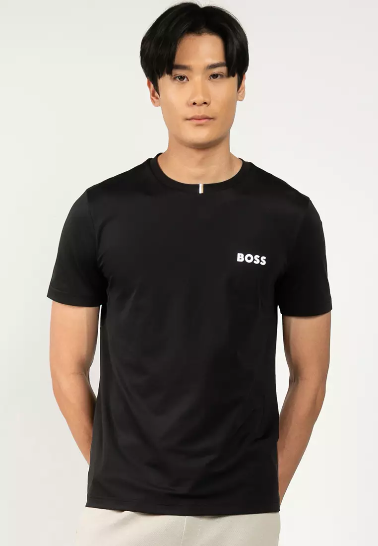 Buy BOSS Slim-Fit Tee - BOSS Green 2025 Online | ZALORA