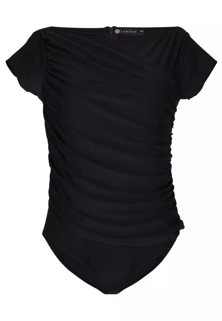 Buy LANUUK LANUUK Diana Midi Swimsuit – Black 2026 Online | ZALORA