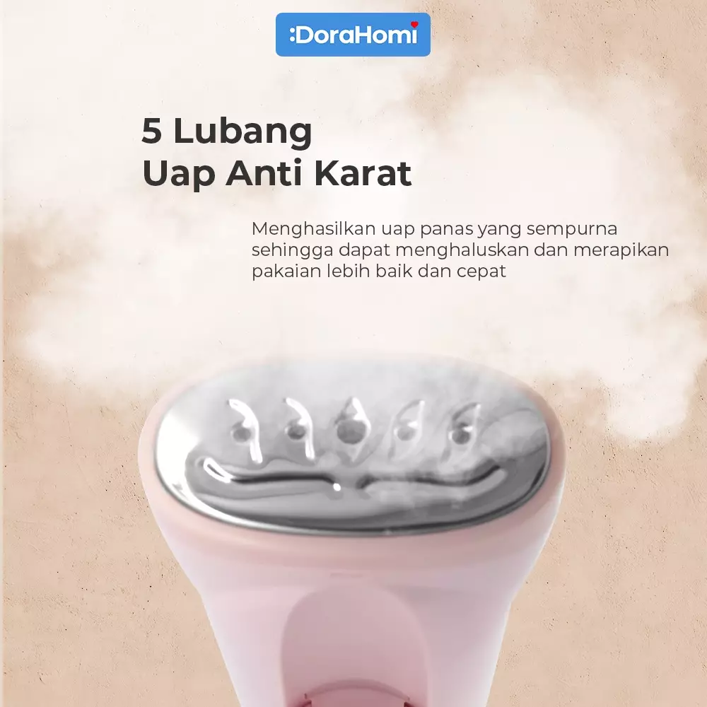 Jual Dorahomi Dorahomi Setrika uap portable garment steamer foldable ...