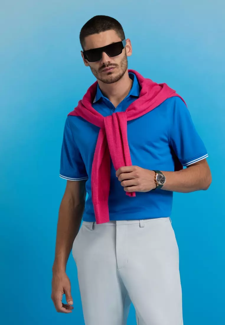 Buy G/FORE Men’s Tux Performance Piqué Polo 2025 Online | ZALORA Philippines