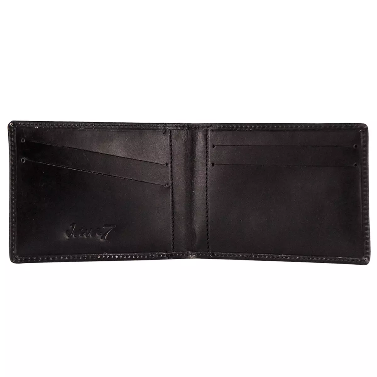Jual JAVA SEVEN JAVA 7 LEATHER / Dompet kartu kulit asli warna hitam ...