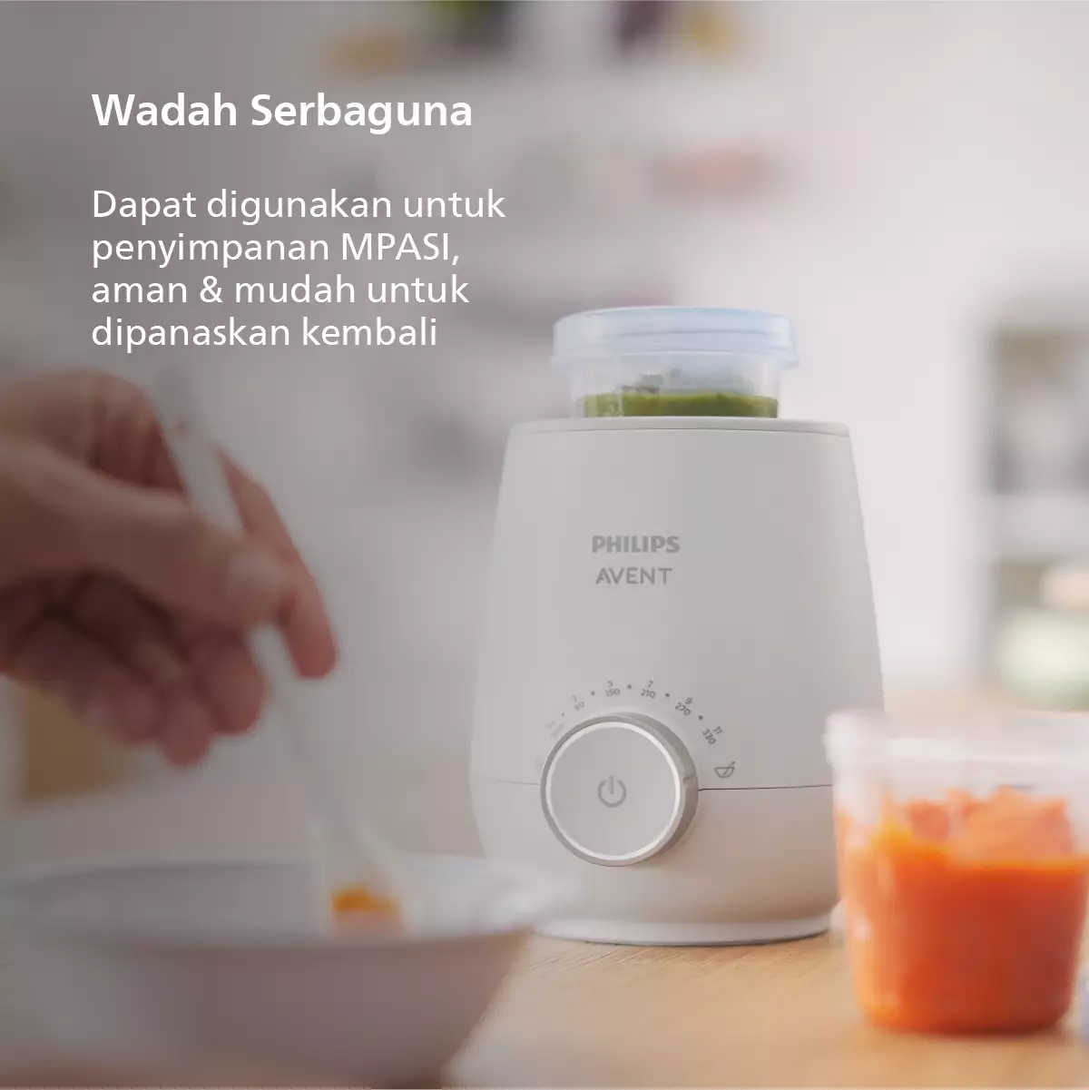 Jual Philips Philips Breast Milk Storage Cups 180ml/10 SCF618/10 ...