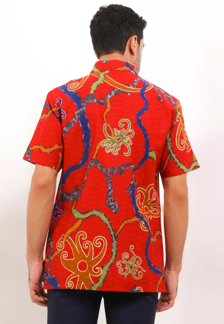 Jual ARJUNA WEDA Hem Body Fit Batik Cumik Original 2025 | ZALORA ...
