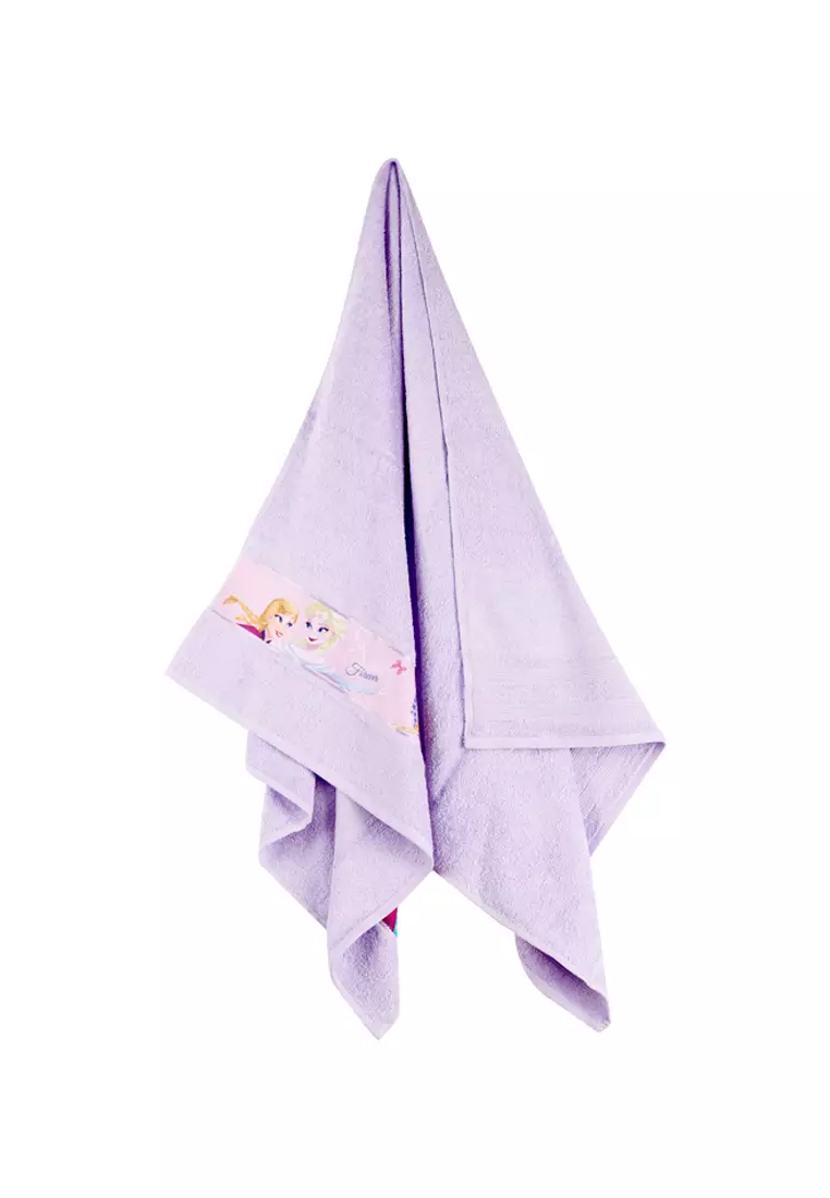 Jual Disney Frozen Bath Towel Purple Original 2025 | ZALORA Indonesia
