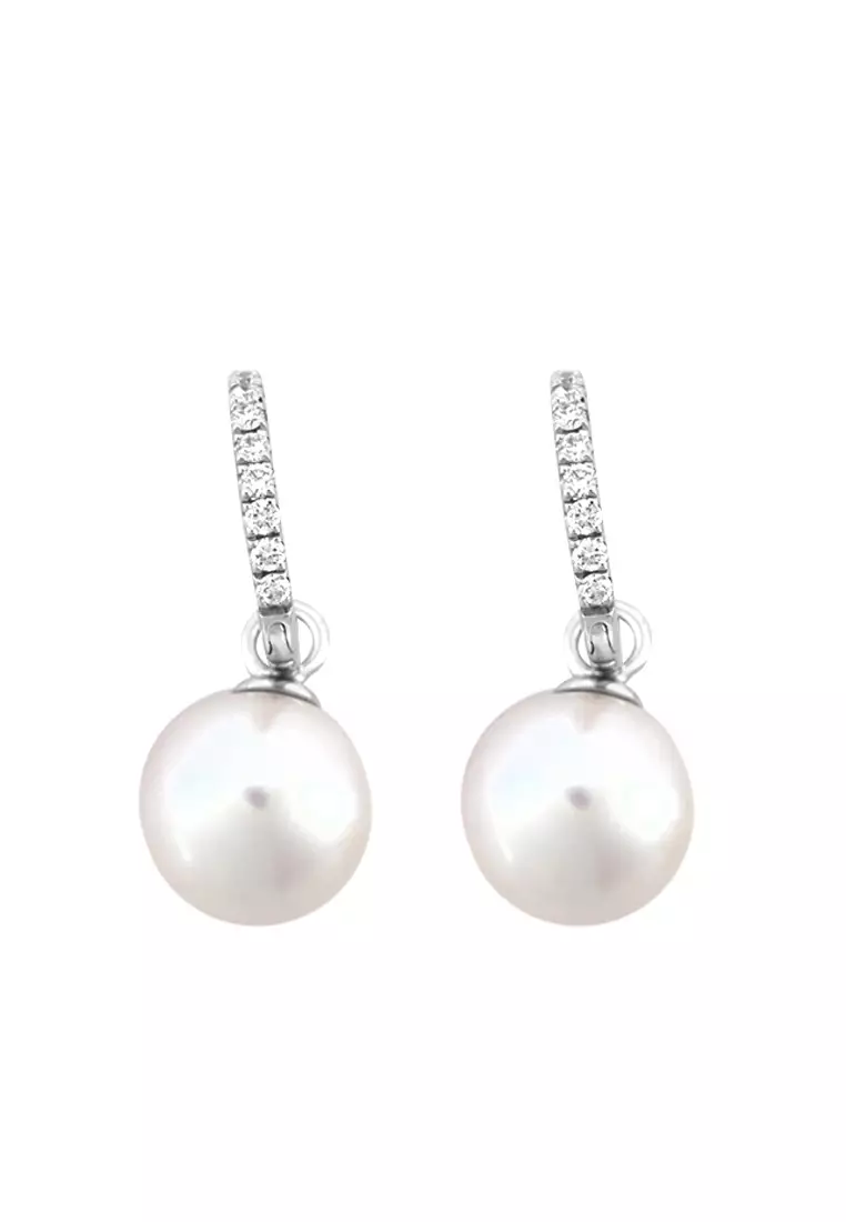 Buy TOMEI TOMEI Earrings in Splendorous Lustre of the Seas, Diamond ...