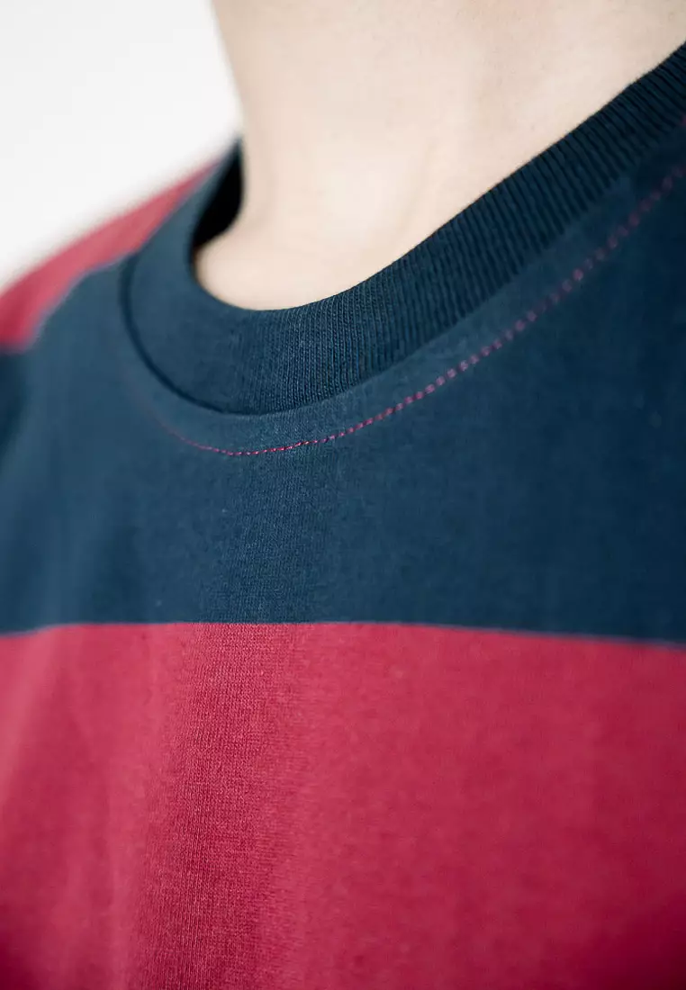 Jual IEBE Kaos IEBE I1BM8097 Casual Maroon Salur Original 2024 | ZALORA ...