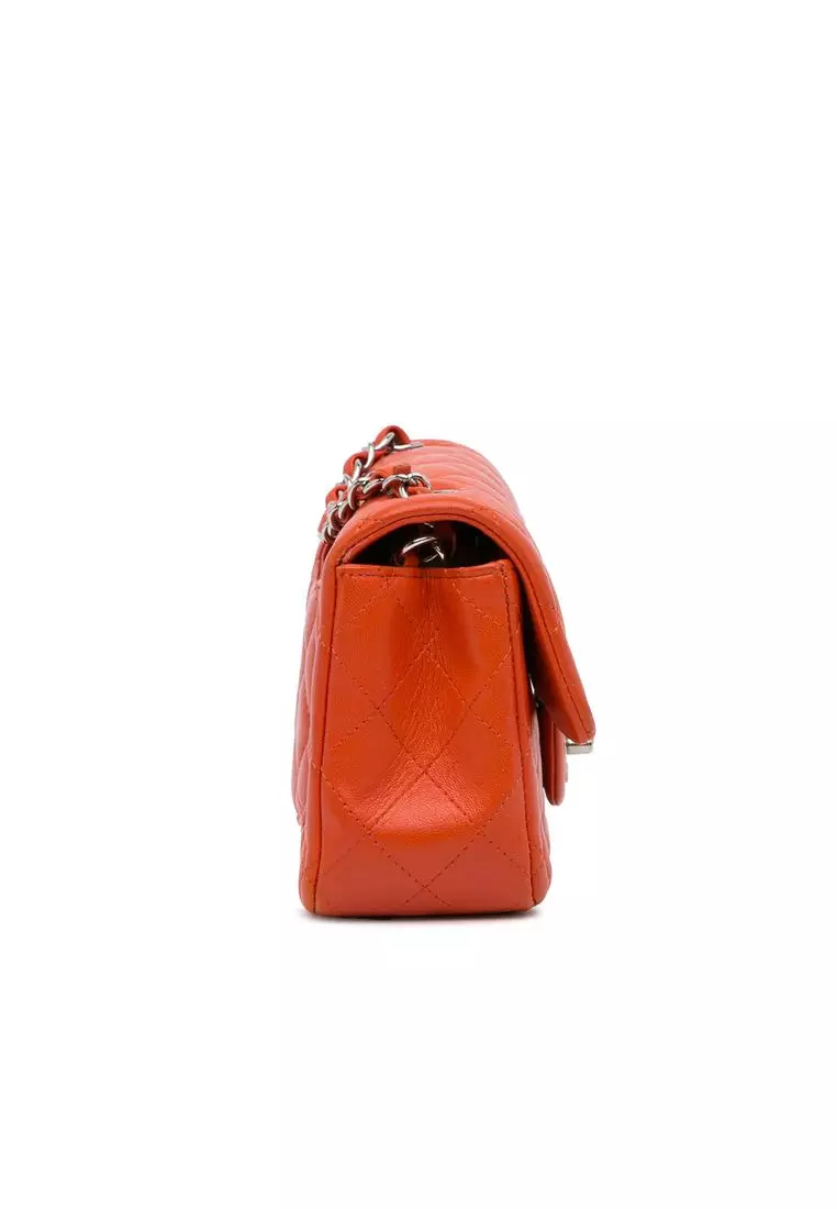 Buy Chanel Pre-Loved Chanel Mini Rectangular Classic Lambskin Single ...