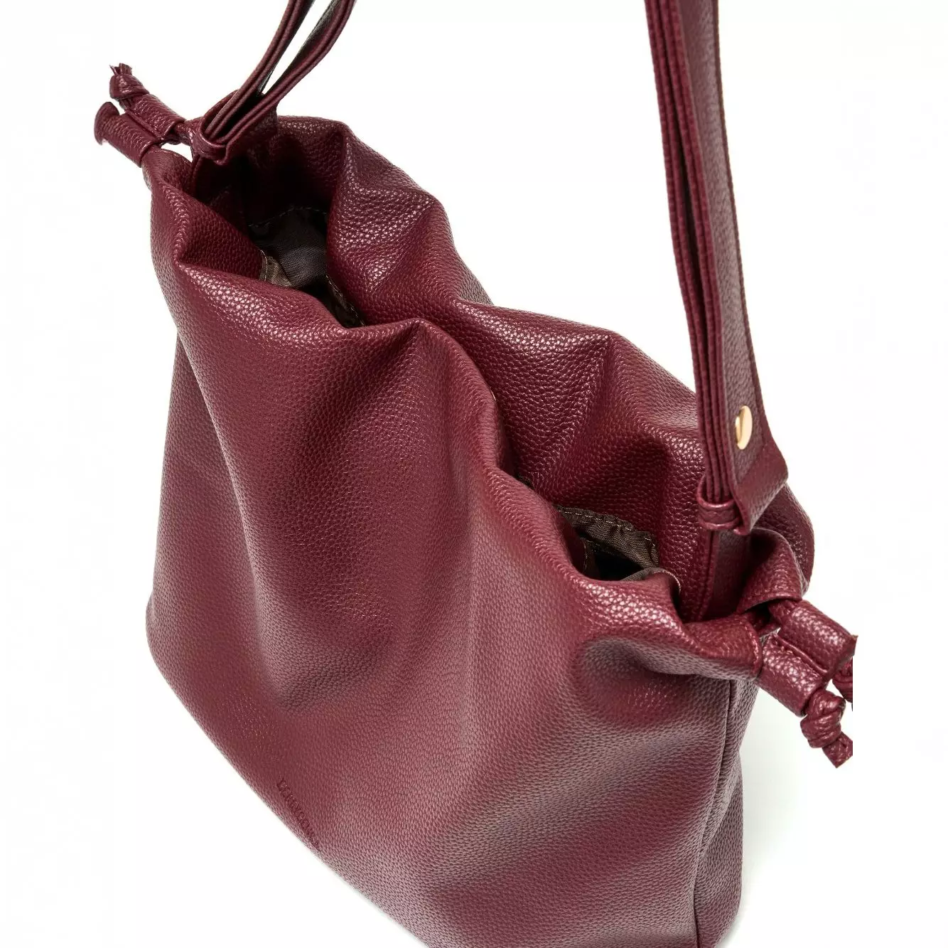 Jual Berrybenka Label Sofia Raina Bucket Bags Maroon Original 2025 ...
