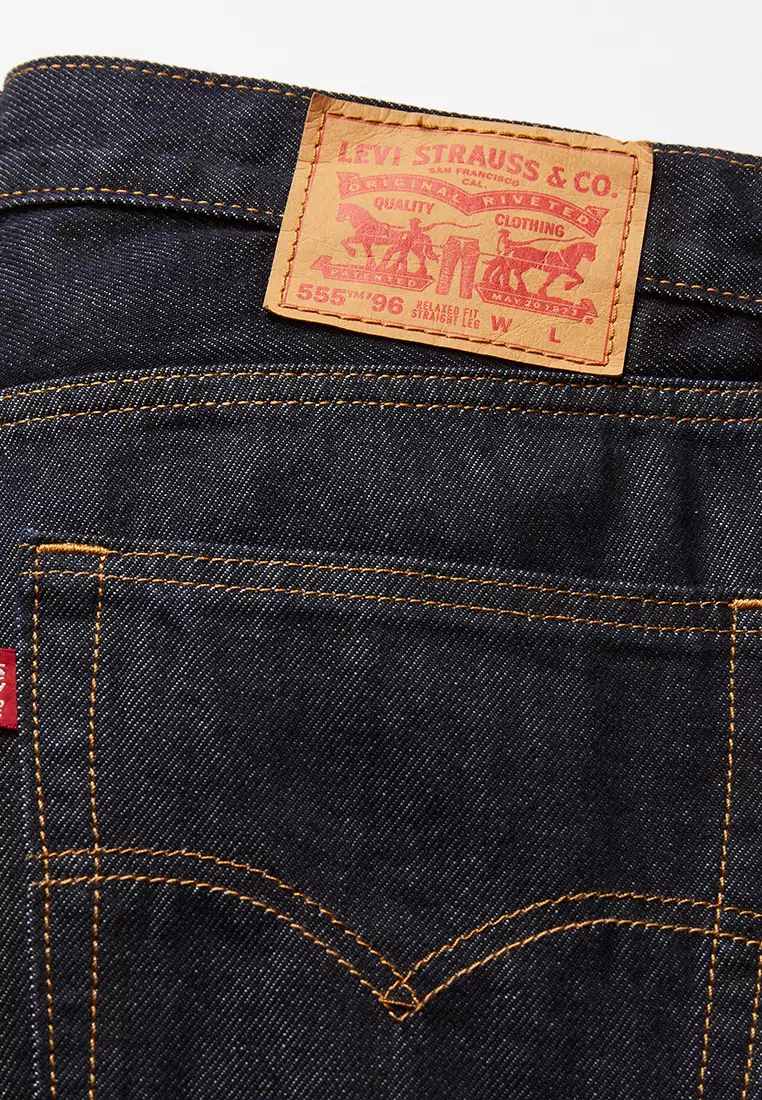 Buy Levi's Men's 555™ '96 Relaxed Straight Jeans A7223-0004 Online ...