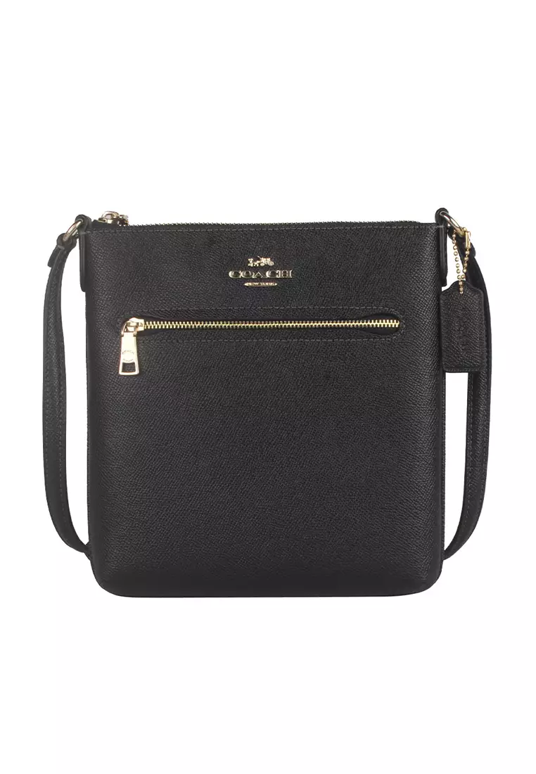 Coach Mini Rowan File Bag In Black CV405 2024 | Buy Coach Online ...