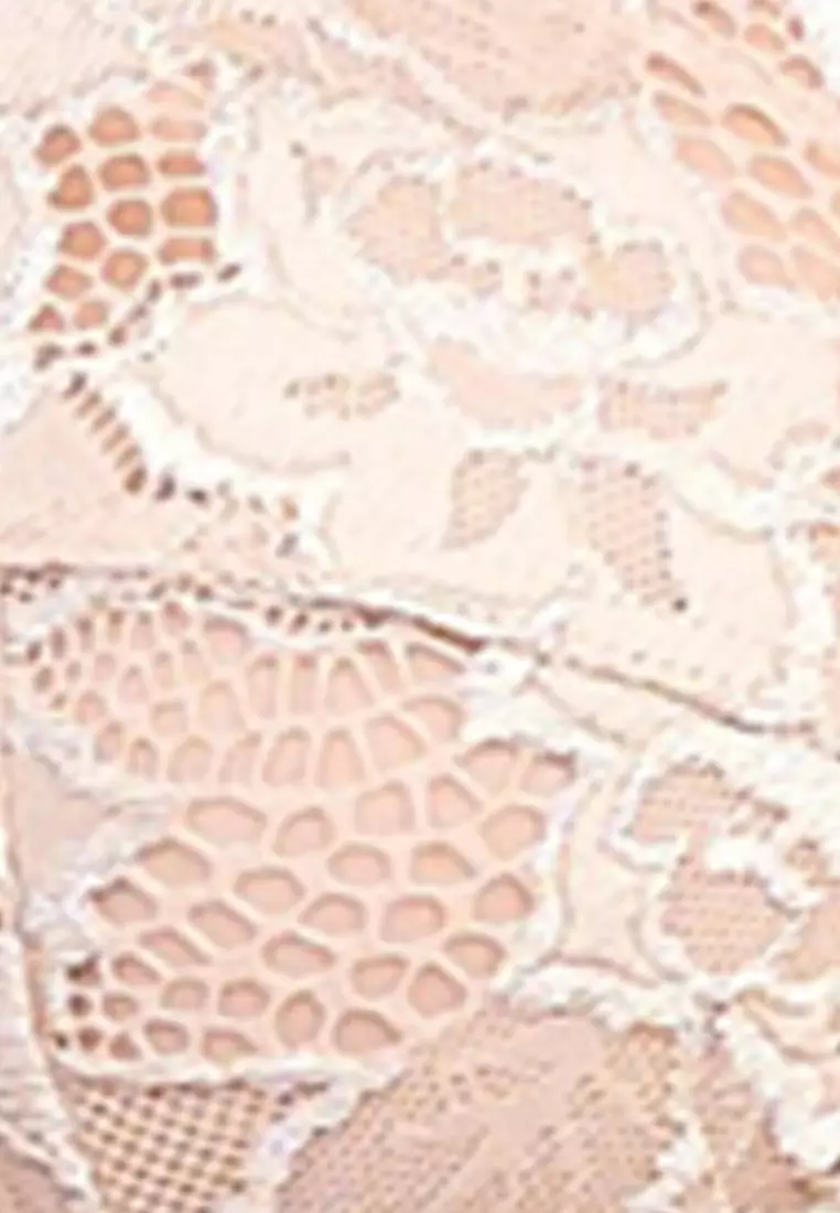 Buy Sans Complexe Arum Underwired Balconette Lace Bra Online | ZALORA ...