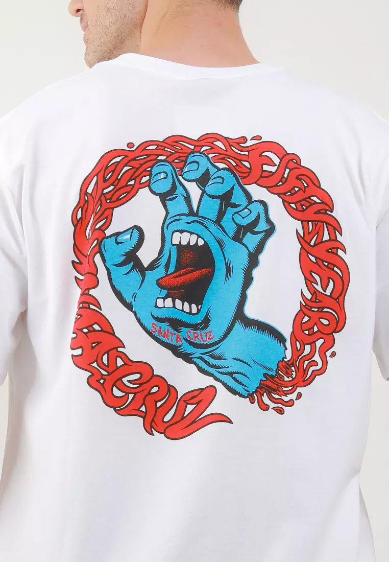 Jual Santa Cruz OS Screaming 50 T-Shirts SM323-SS06 Original 2024 ...