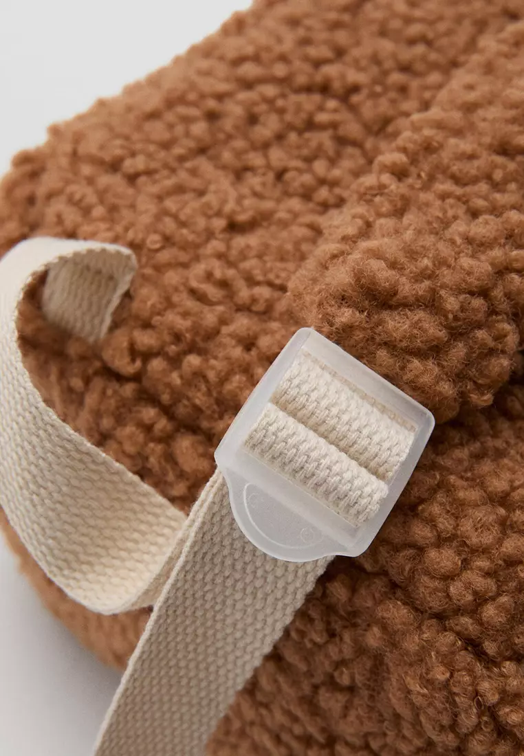 Buy MANGO BABY Sheepskin Bear Backpack 2026 Online | ZALORA