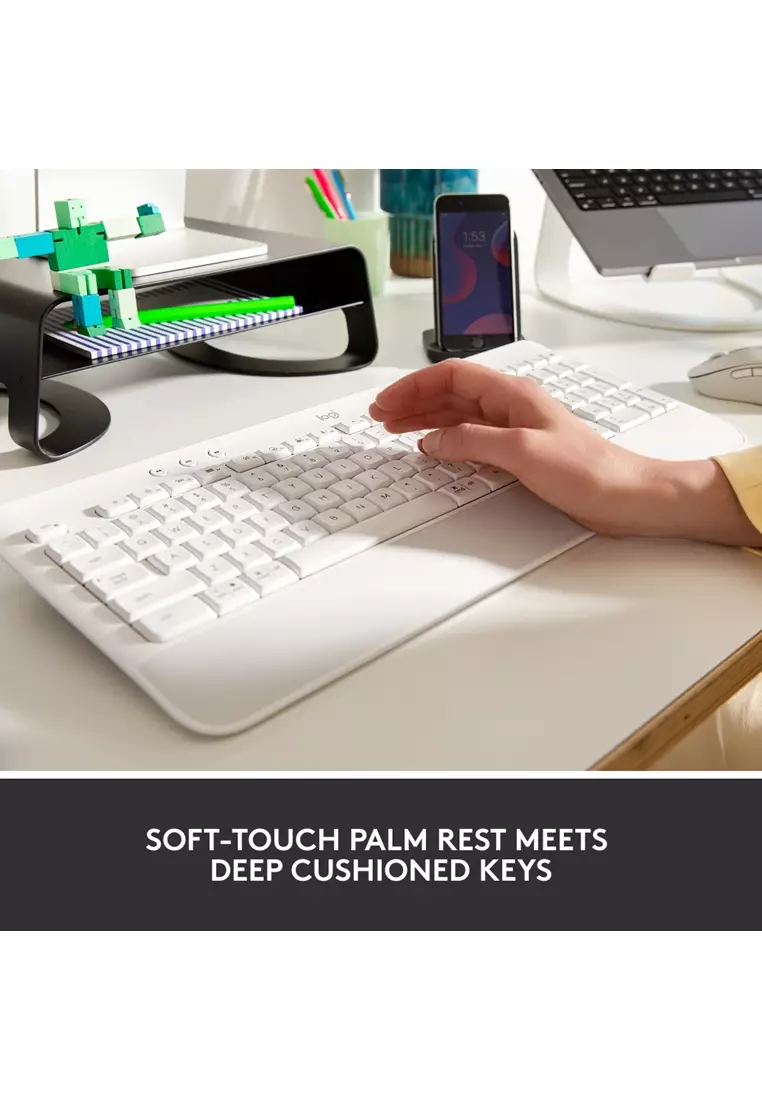 Buy Logitech Logitech Signature K650 Wireless Keyboard Offwhite 2025 ...