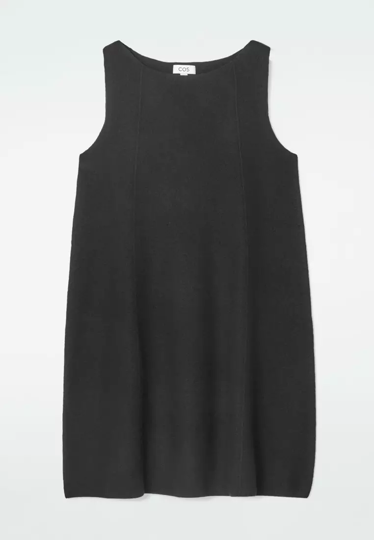 Buy COS Panelled Wool Shift Dress 2025 Online | ZALORA