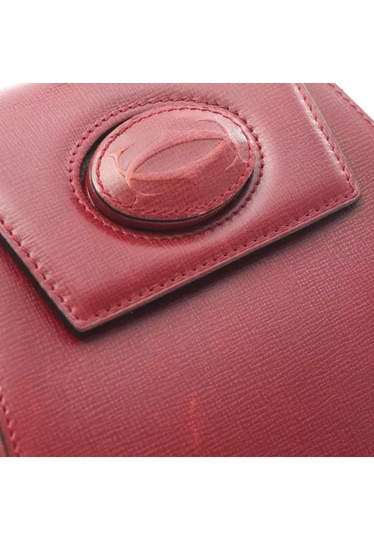 Buy Cartier Pre-Loved Cartier mast line Backpack rucksack leather ...