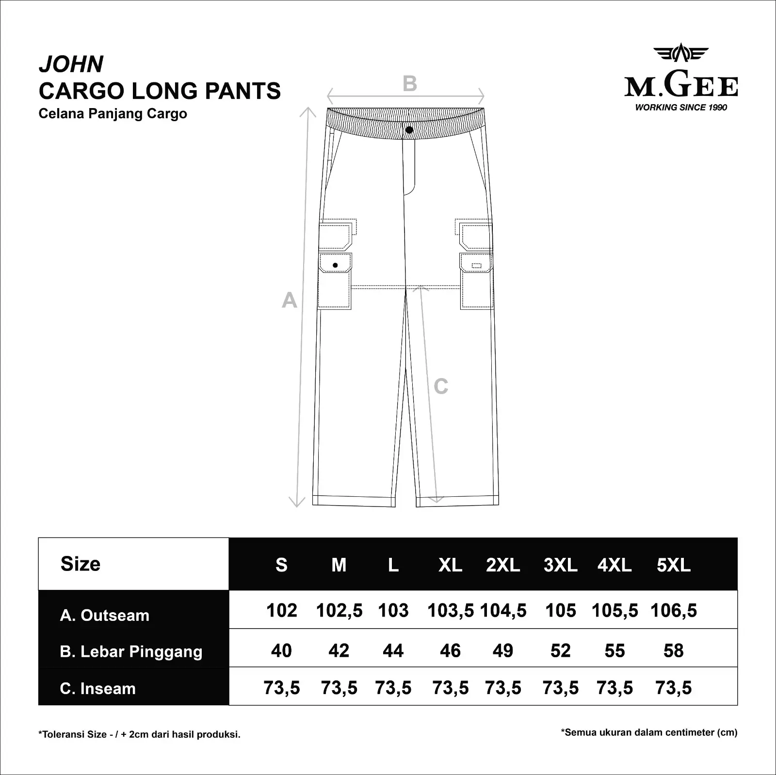 Jual MGEE CARGO PANTS Original 2024 | ZALORA Indonesia