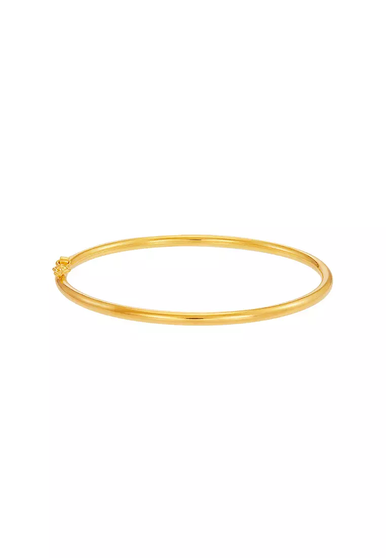 Buy HABIB HABIB 916/22K Yellow Gold Bangle GB20 Online | ZALORA Malaysia