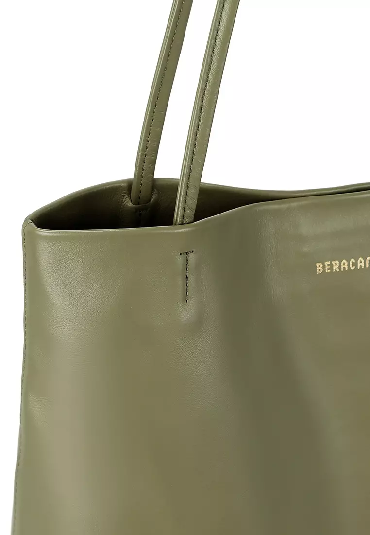 Buy BERACAMY Noe Soft Tote Bag - Olive 2025 Online | ZALORA Philippines
