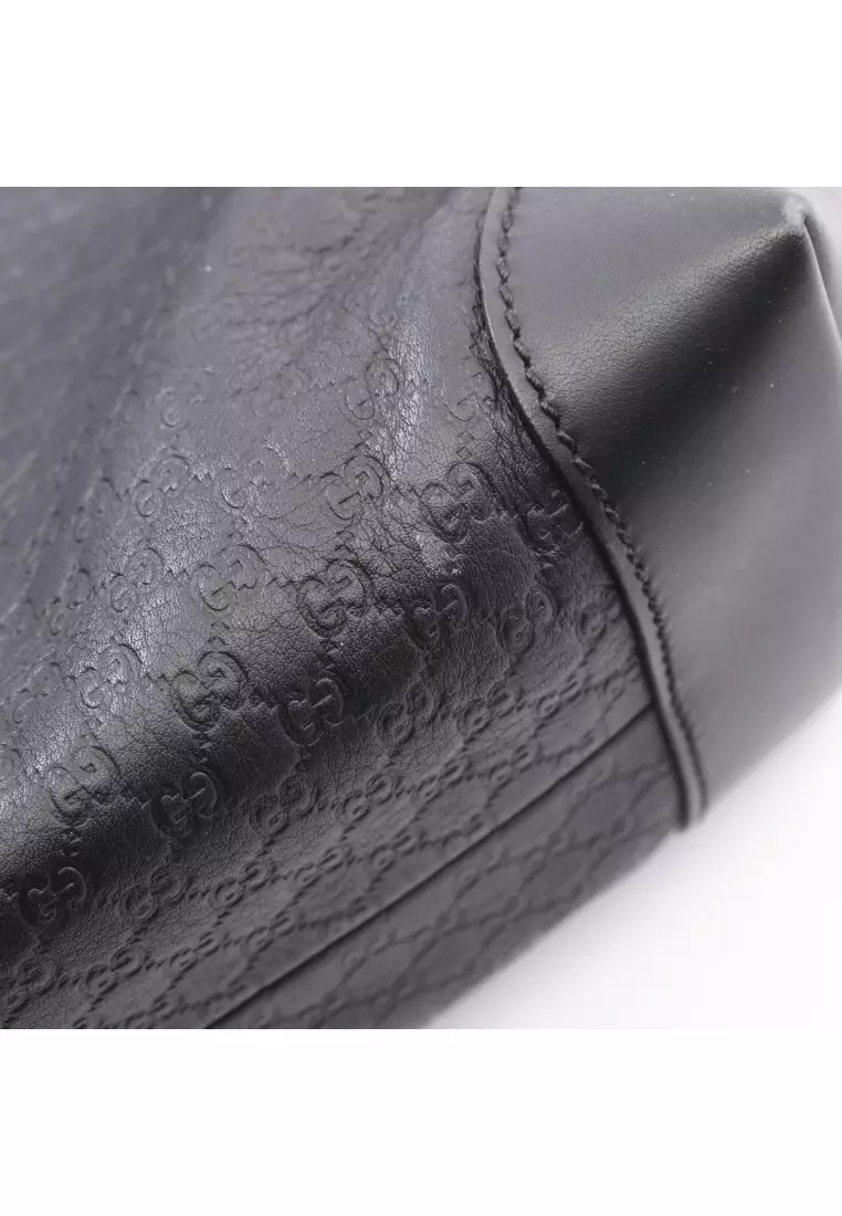 Buy Gucci Pre-Loved Gucci gucci sima Handbag tote bag leather black ...