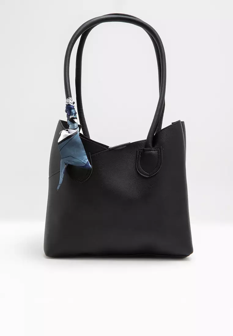 Jual Berrybenka Label Tekka Feby Tote Bag Black Original 2025 | ZALORA ...