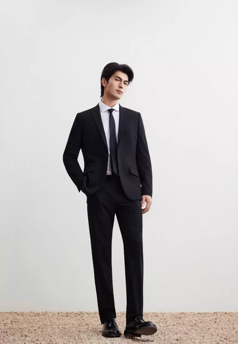 Buy G2000 G2000 Multi-Way Stretch Smart Fit Plain Weave Suit Blazer ...