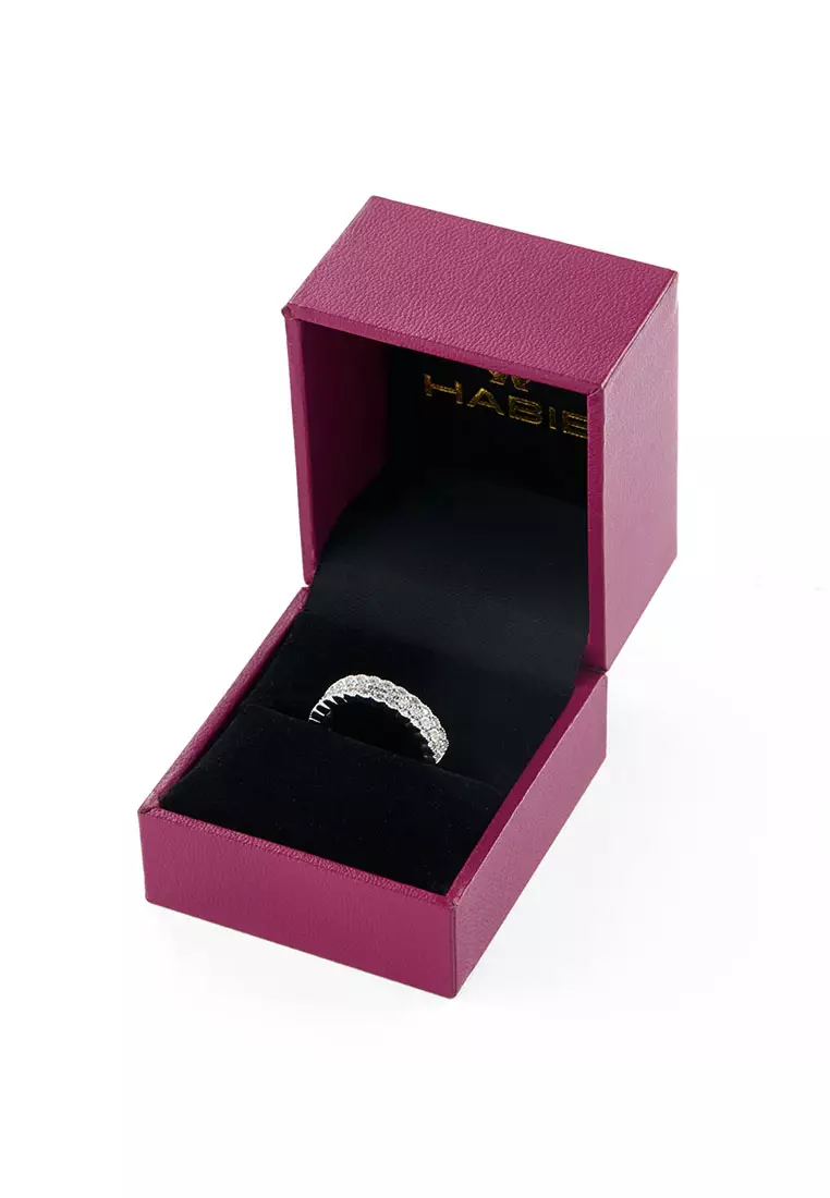 Buy HABIB HABIB Diamond Ring in 375/9K White Gold 258780620 2026 Online ...