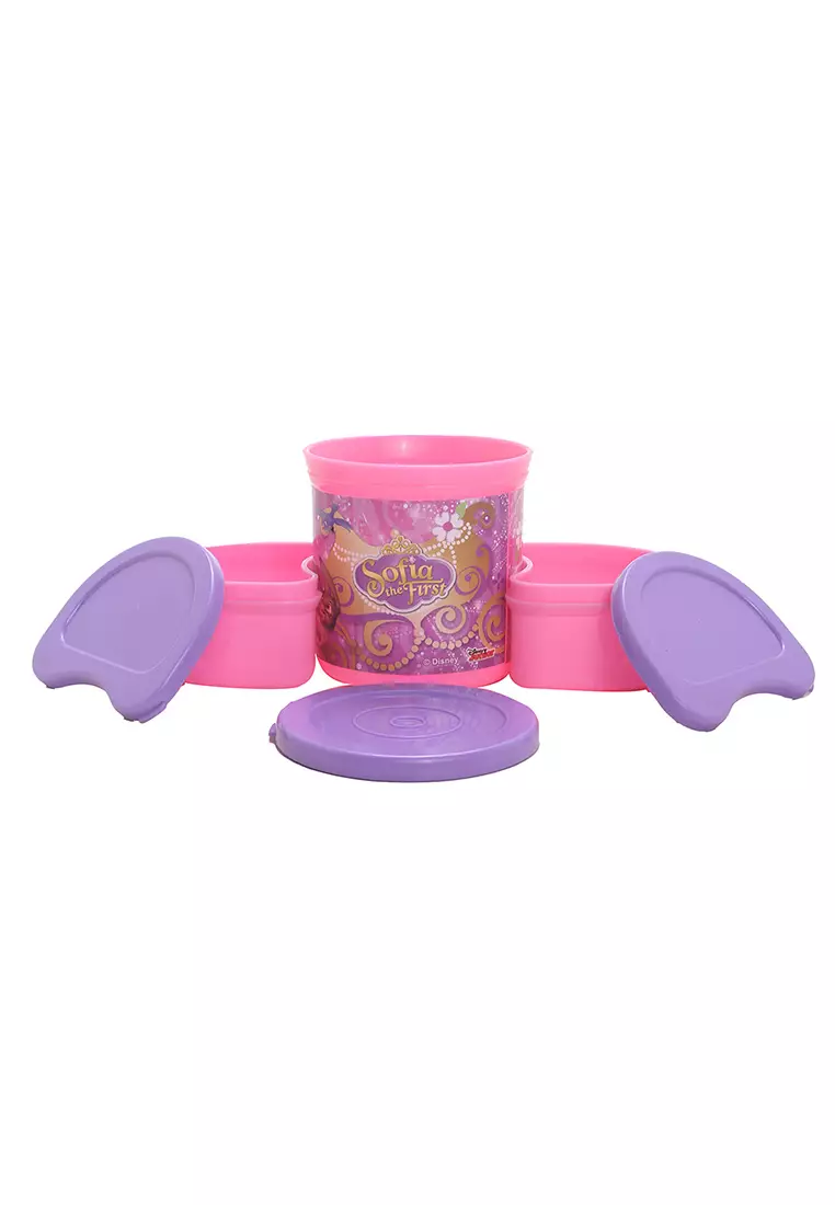 Jual Disney Sofia the First Kotak Makan Lunch Box Set isi 3 Original ...