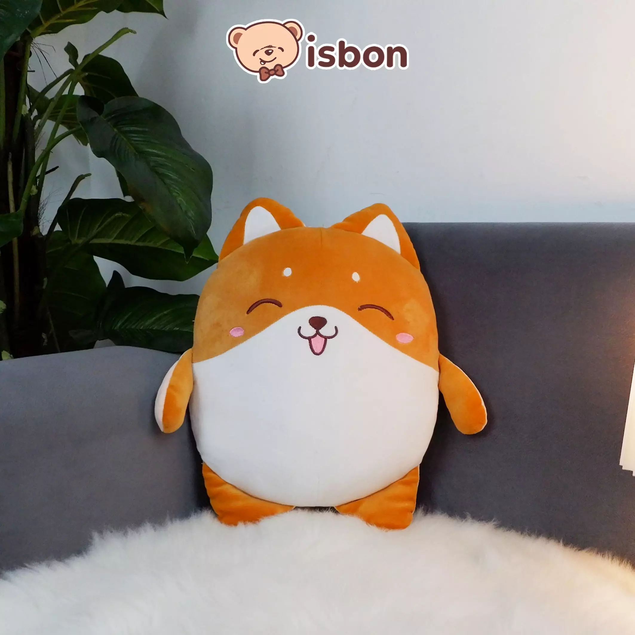 Jual Istana Boneka ISTANA BONEKA Rolling Cushion Karakter Puppy and Pig ...