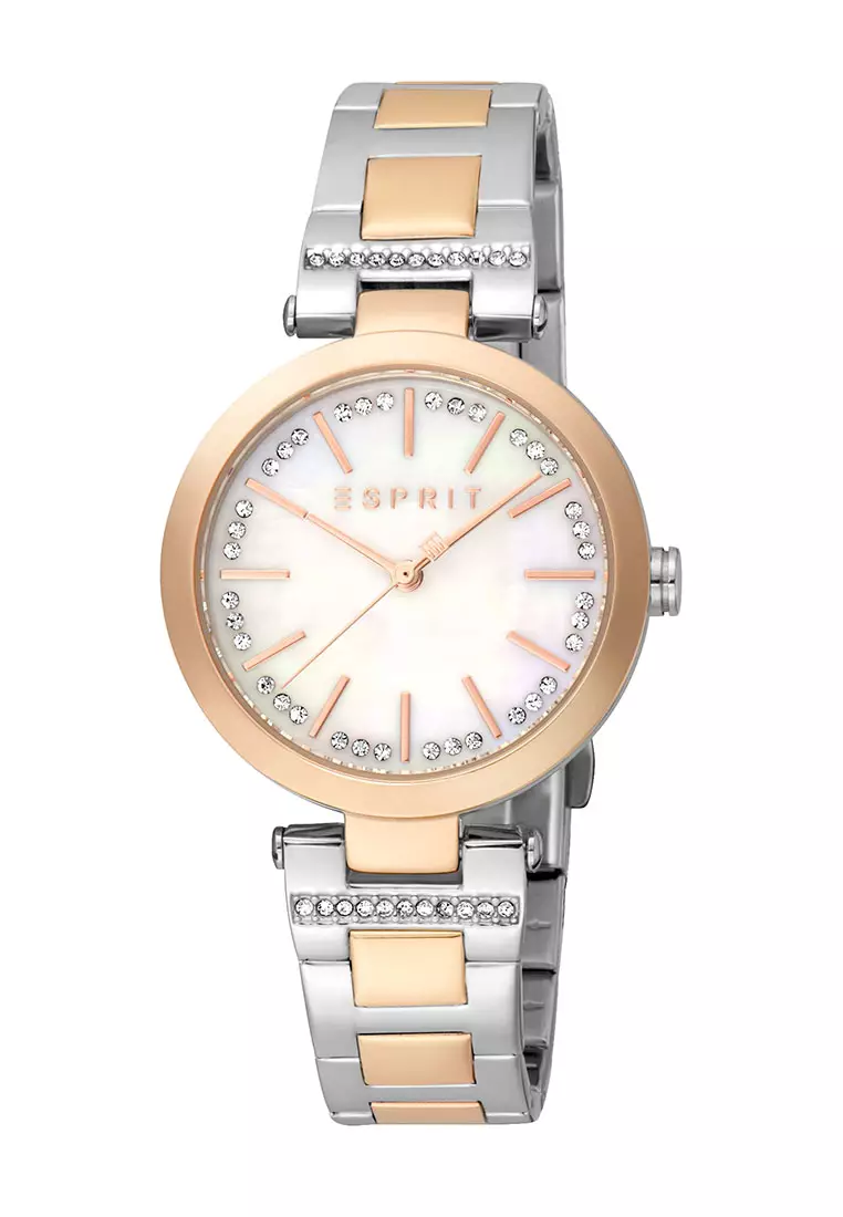 Buy ESPRIT Esprit Elea Two Tone Stainless Steel Analog Quartz Watch For ...