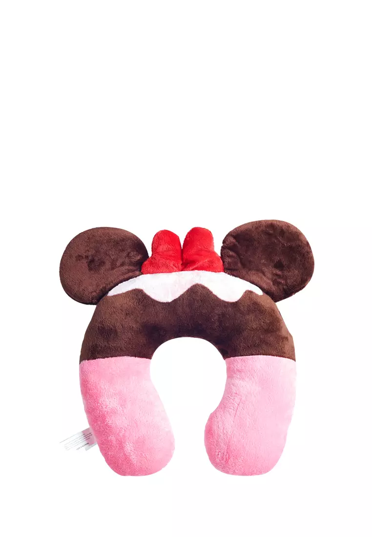 Jual Disney Disney Minnie Mouse Cake Neck Cushion Original 2026 ...