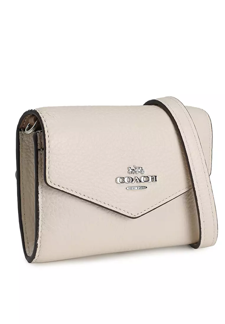 Jual COACH Mini Envelope Wallet with Strap (me) Original 2025 | ZALORA ...