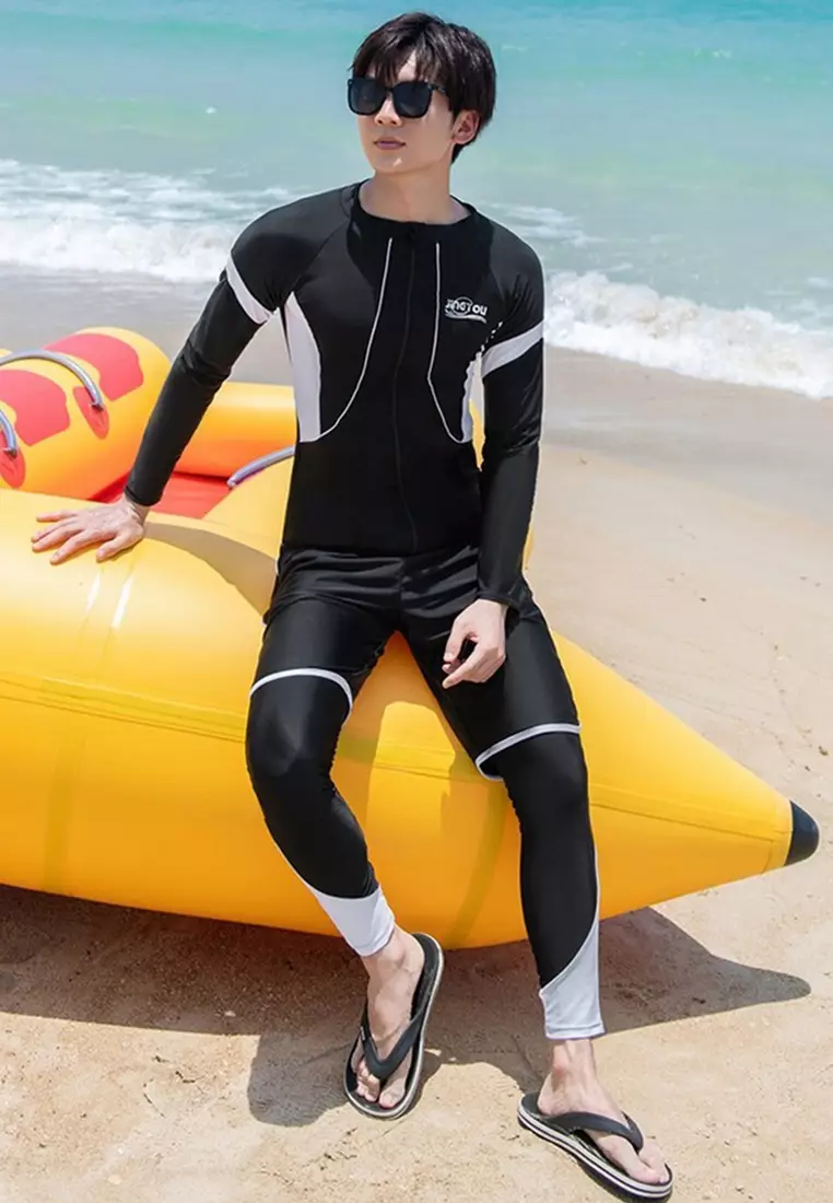 Buy LYCKA LLL3034 Korean Style Men Rash Guard 3-Pieces Set Multi 2025 ...