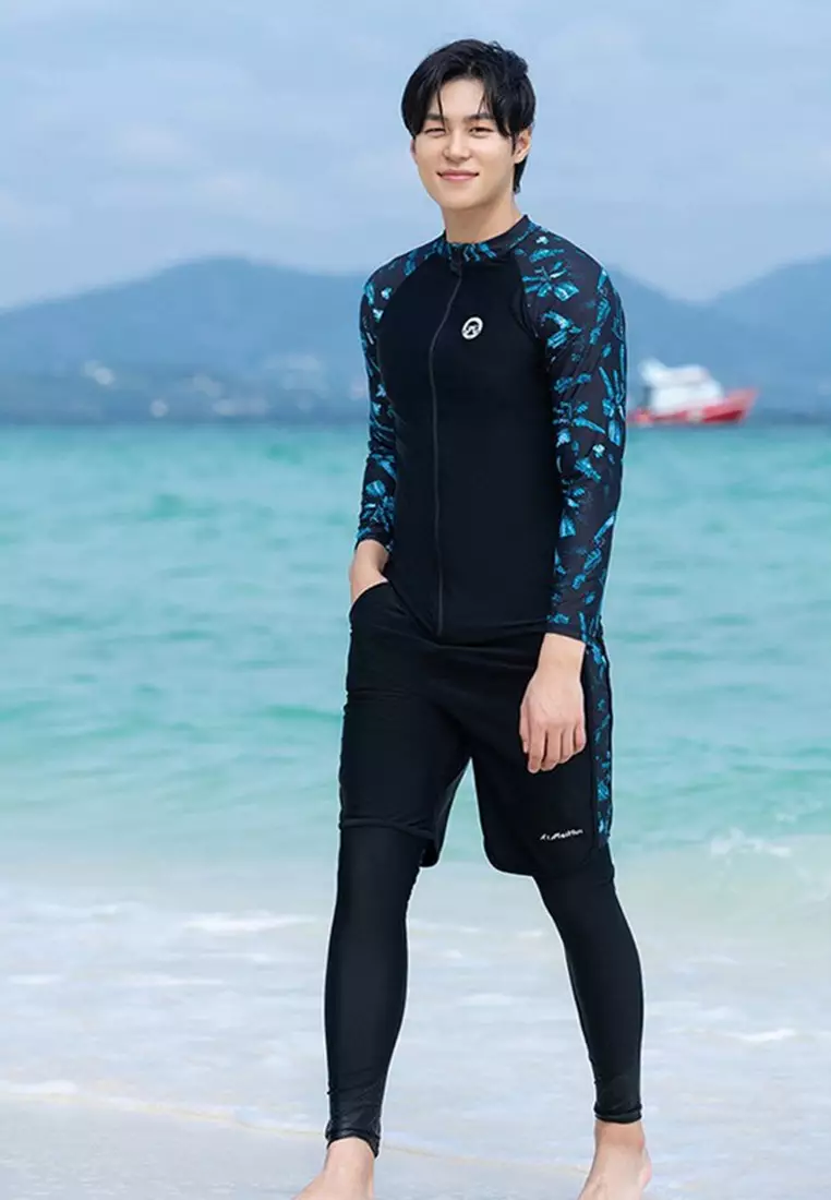 Buy LYCKA LLL3076 Korean Style Men Rash Guard 3-Pieces Set Multi 2025 ...