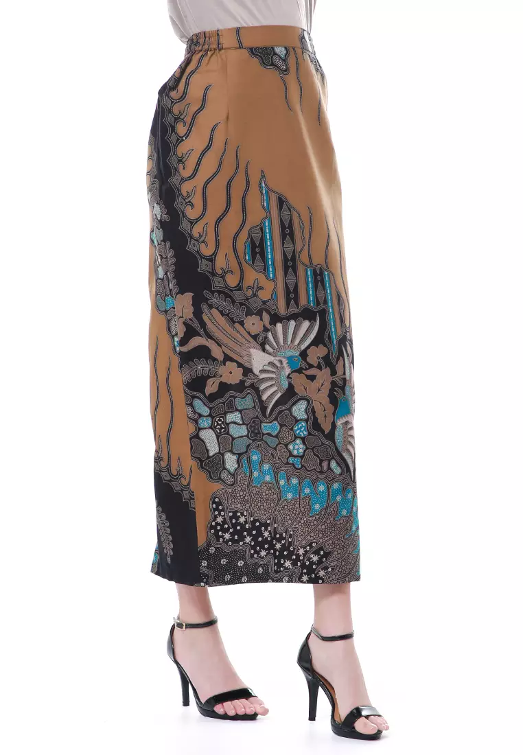 Jual Evernoon Calvina Long Rok Bawahan Wanita Soft Comfortable High ...