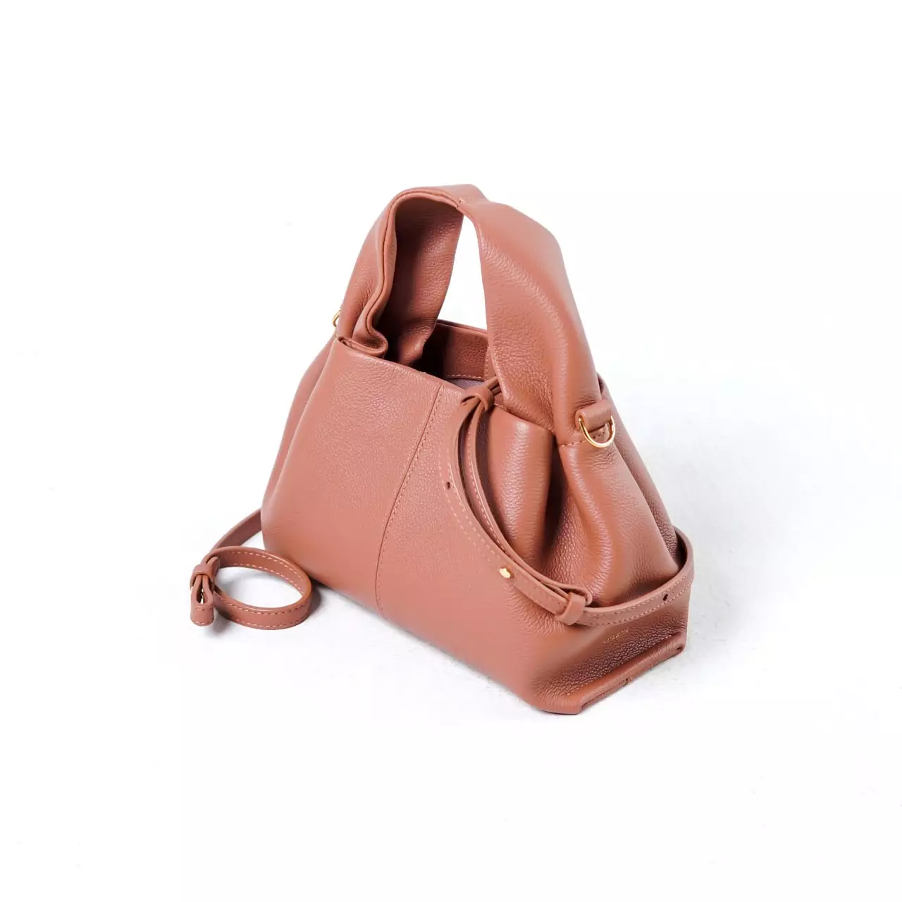 Jual Polene Tas POLENE NUMERO NEUF TEXTURED LEATHER BLUSH BROWN ...