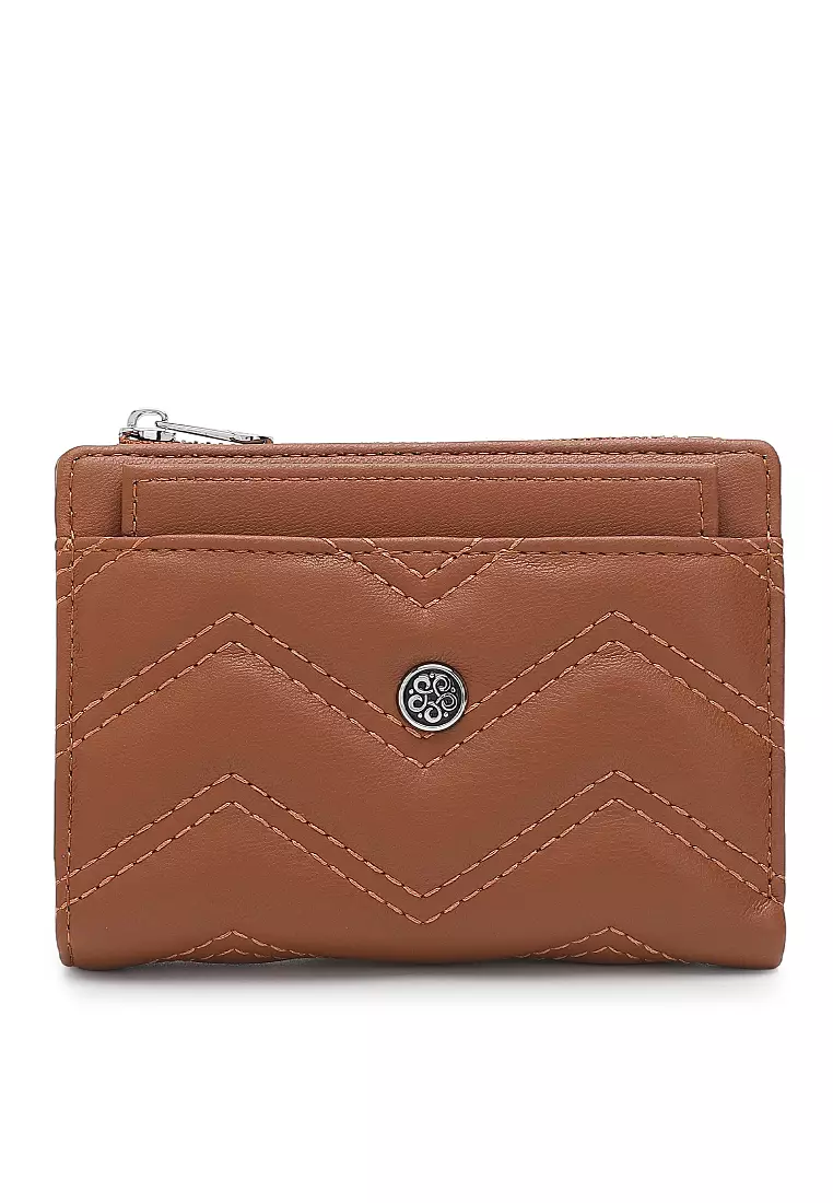 Buy Wild Channel Women's Quilted Bi Fold Purse With Card Holder Online ...