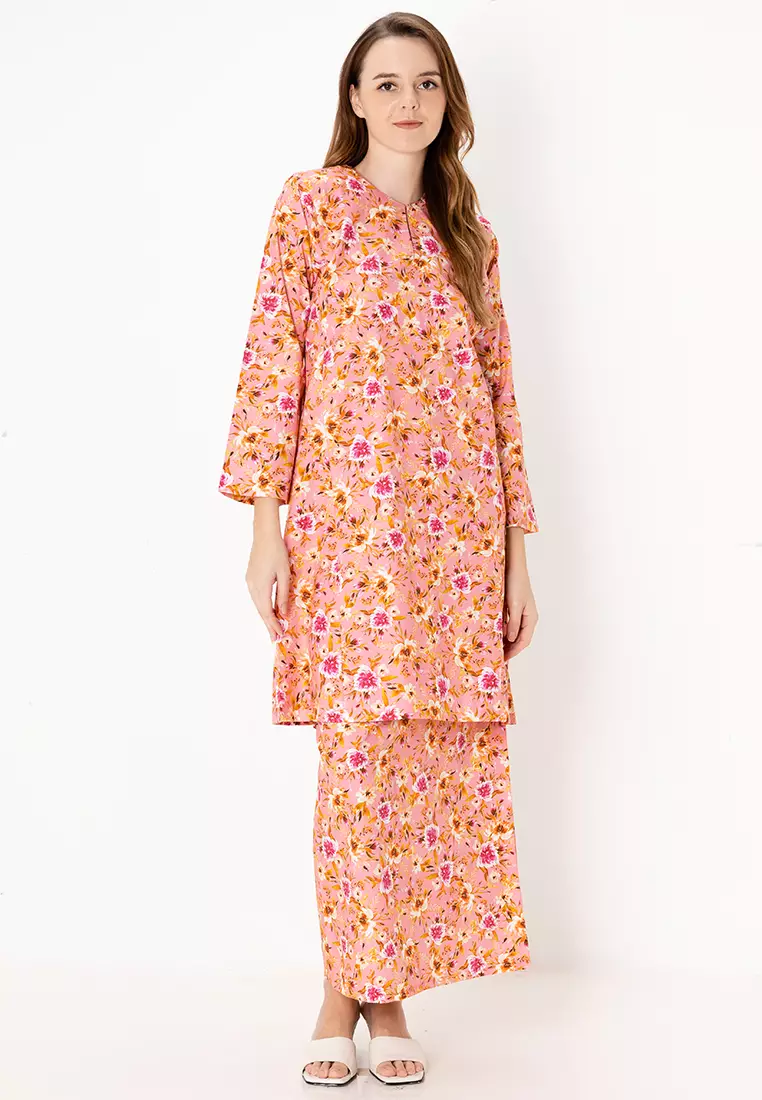 Buy Butik Sireh Pinang Baju Kurung Pahang Sania Online | ZALORA Malaysia