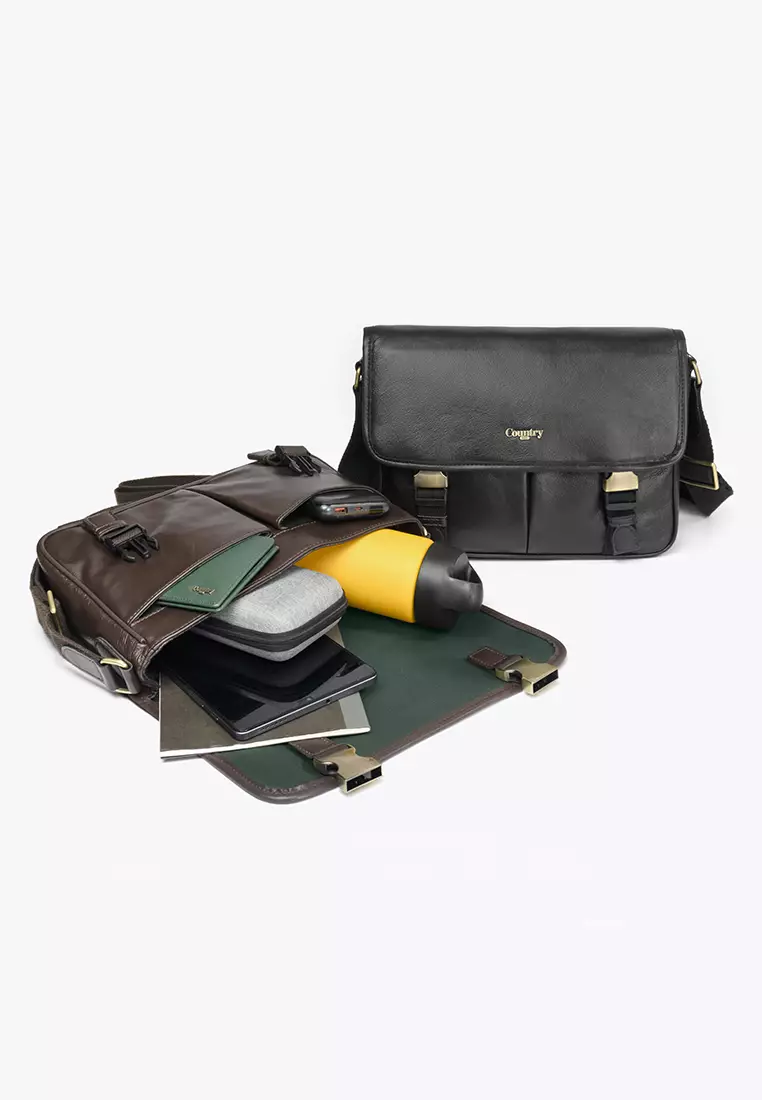 Buy COUNTRY HIDE COUNTRY HIDE METRO Top Grain Cowhide Crossbody ...