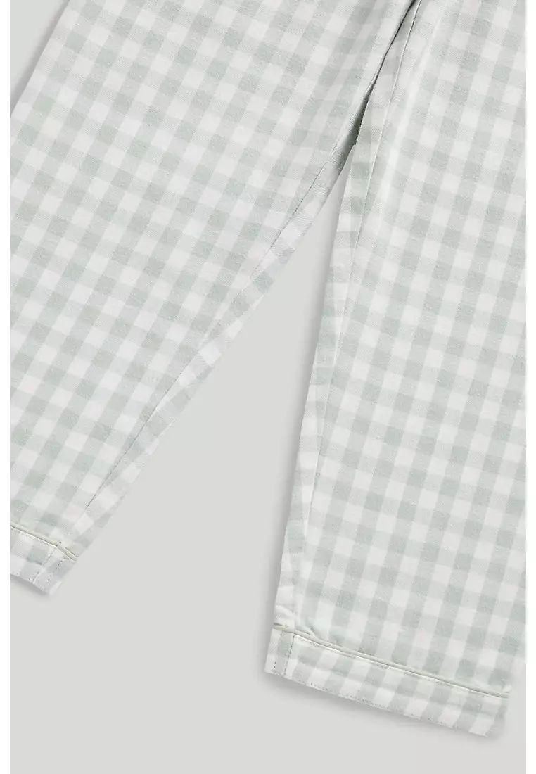 Buy Mothercare Green Gingham Woven Pyjamas Online | ZALORA Malaysia