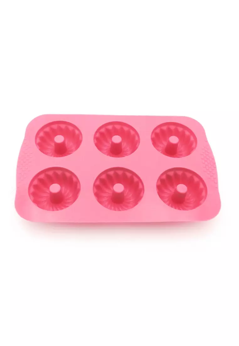 Buy Dr. Cook Silicone Gugelhupf Bundt Cake Molds Baking Pan (6 Cavities ...